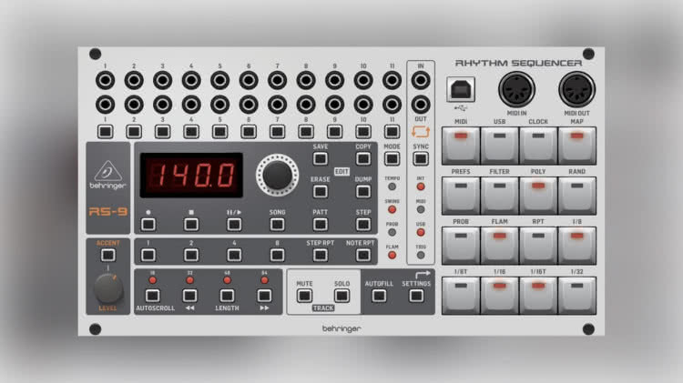 Behringer RS-9 - sekwencer w formacie Eurorack?